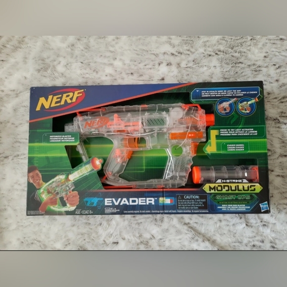 Nerf | Toys | Nerf Nstrike Modulus Ghost Ops Evader 2x Elite Sealed ...